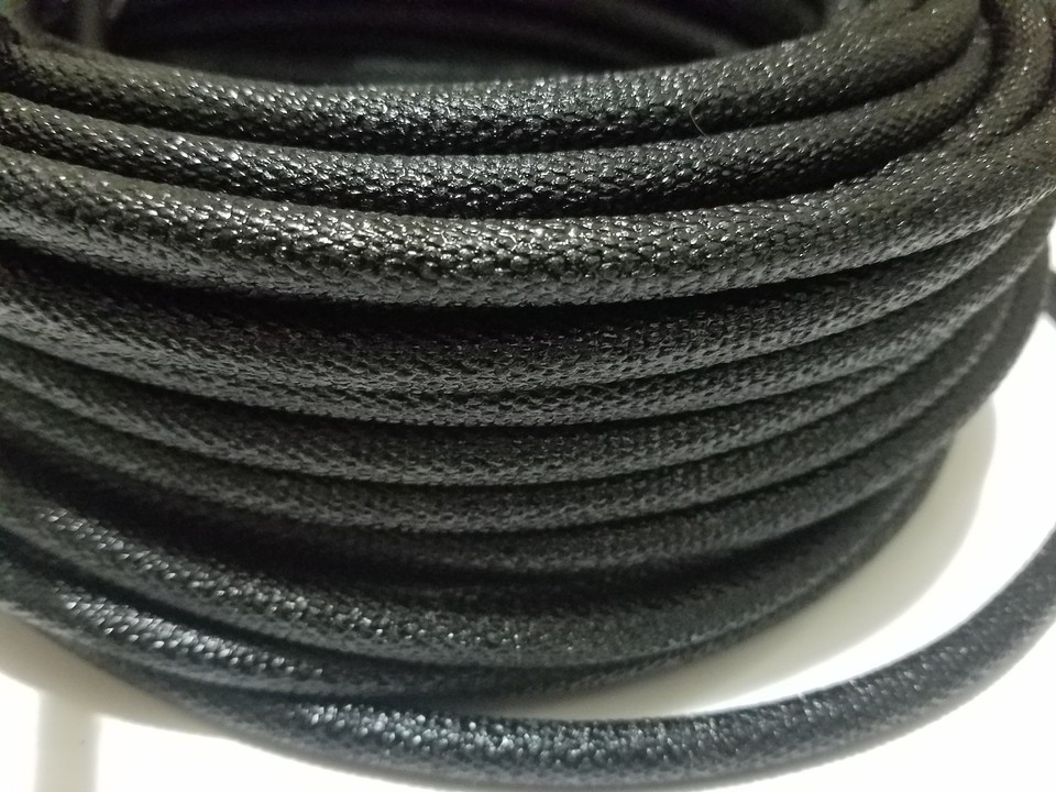 10 feet 5/32" I.D. ASPHALT CLOTH WIRE LOOM ORIGINAL RESTORATION CONDUIT ...