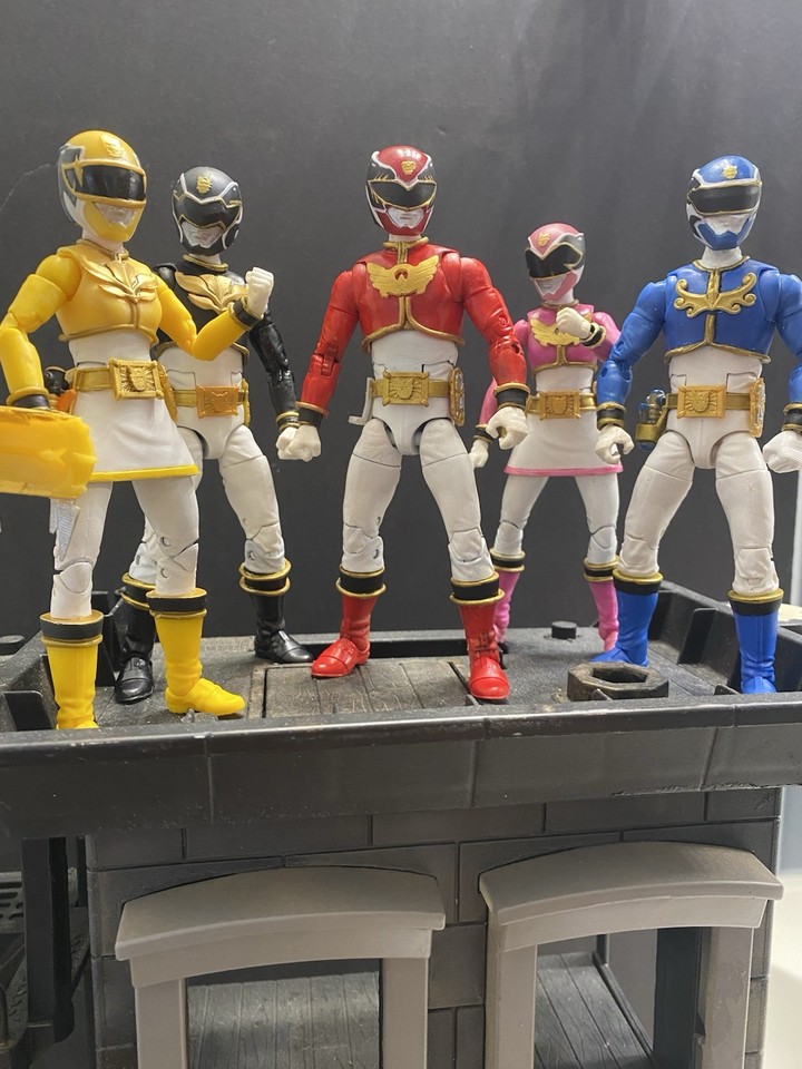 Power Rangers Megaforce Lightning Collection Custom Set (6 Figures) | eBay