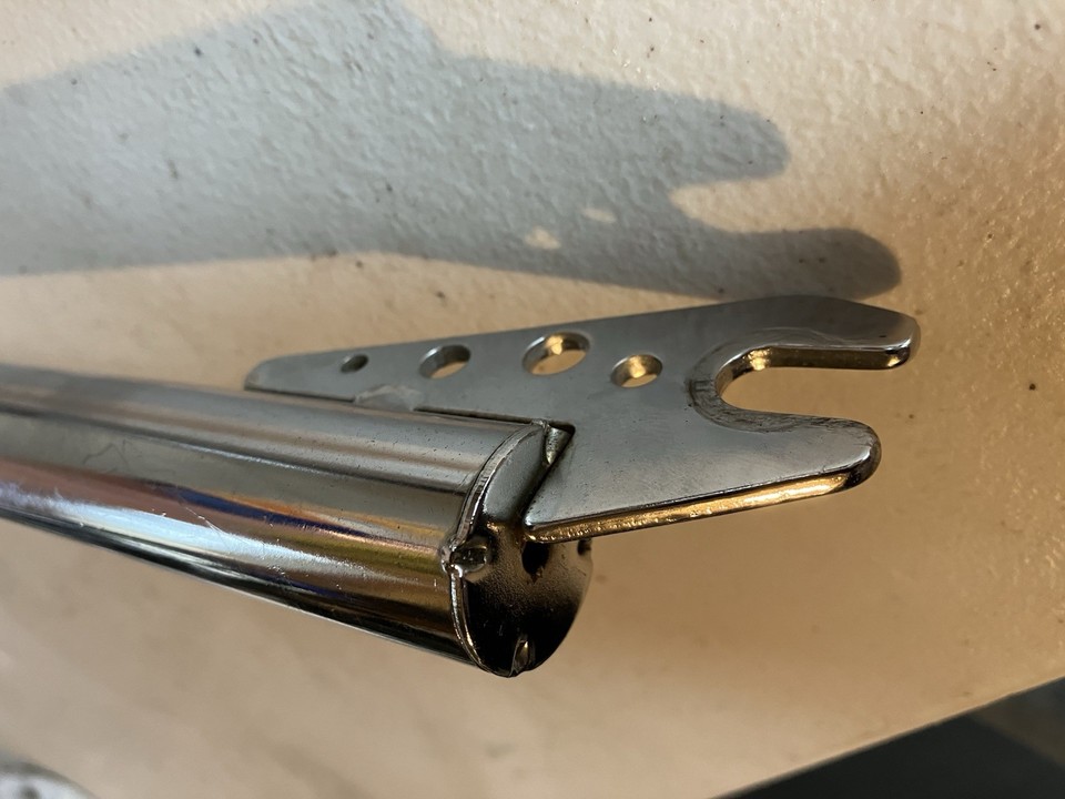 Super Clean Vintage Akisu Stamped Old School BMX Forks - 20” Chrome | eBay