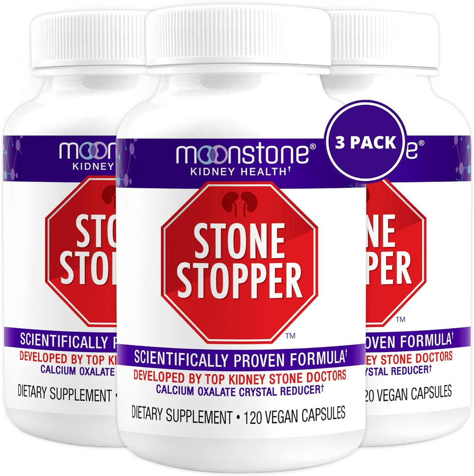 Stone Stopper Capsules, Kidney Stone Prevention, Calcium Oxalate ...