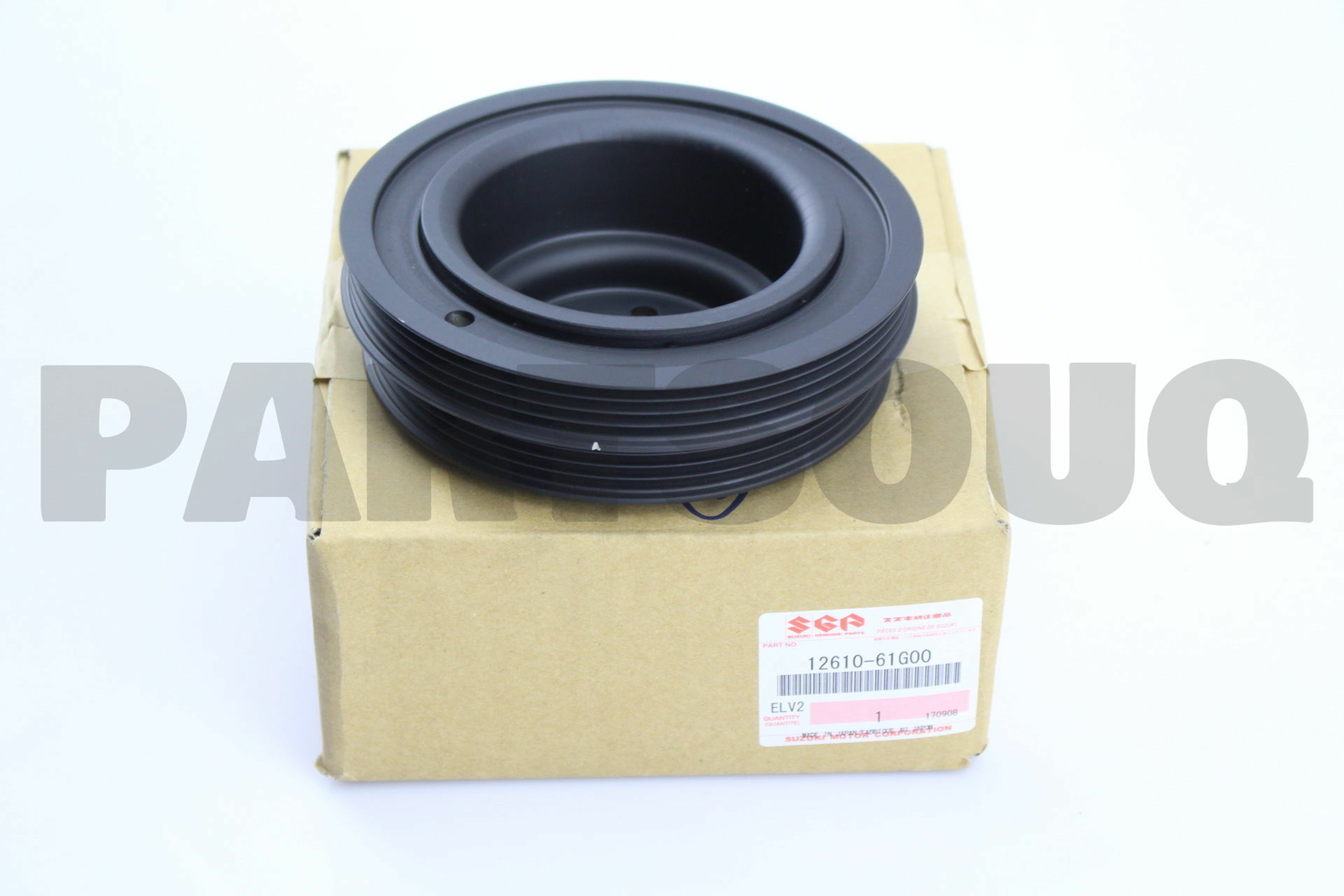 1261061G00 Genuine Suzuki PULLEY, CRANK SHAFT 12610-61G00 | eBay