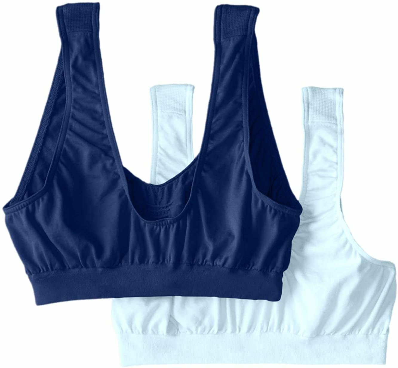 Bali Women's Microfiber Crop Top Bras Comfort Revolution 2-Pack | eBay