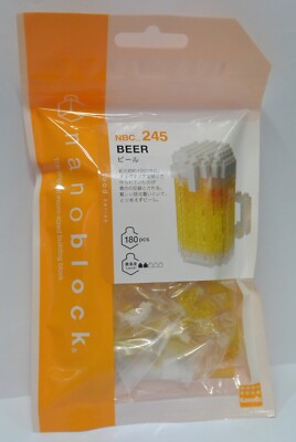 Nanoblock Building Blocks 180 Pieces - BEER - NBC_245 | eBay