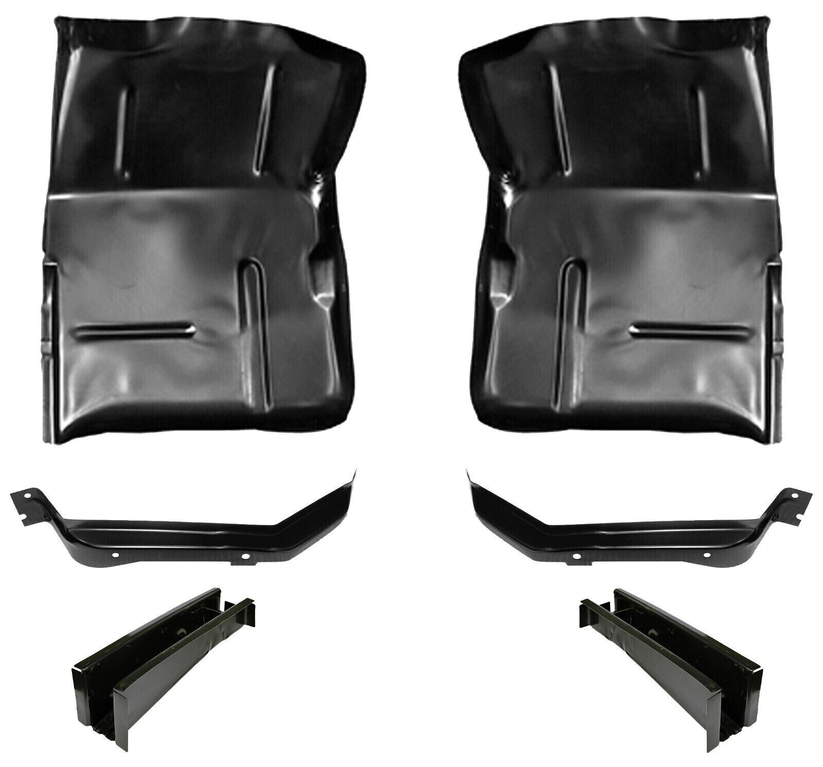 1973-87 Chevy & GMC C/K Pickup Front Floor Pan Kit With Braces & Mounts ...
