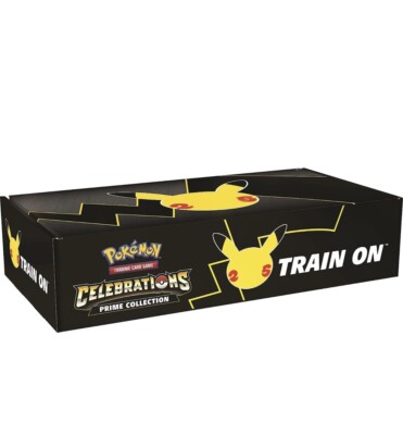 Pokemon TCG 25th Anniversary Celebrations Prime Collection Box ...