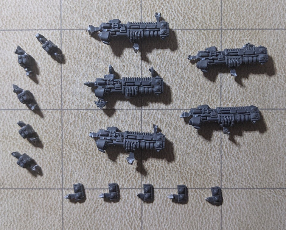 Volkite Caliver x5 Special Weapons Space Marine Warhammer 30k Horus ...