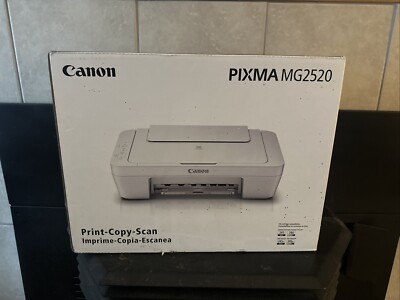 Sealed Canon PIXMA MG2520 Compact All-In-One Inkjet Printer - Copier ...
