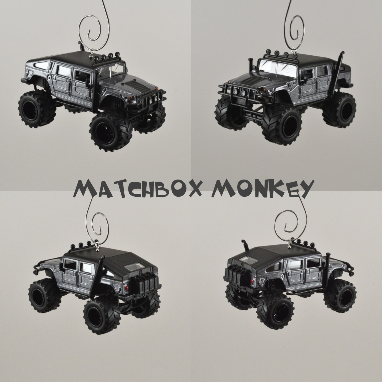 2006 Hummer H1 SUV Truck 4x4 1/64 Custom Christmas Ornament Emblem SUT ...