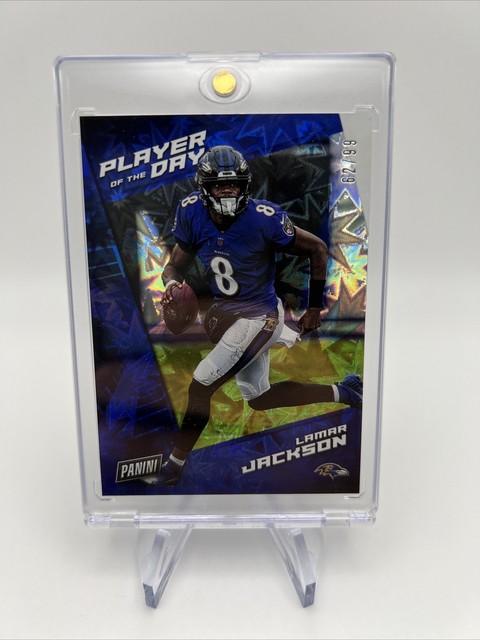 2021 Panini Player of the Day - Kaboom #8 Lamar Jackson /99 for sale ...