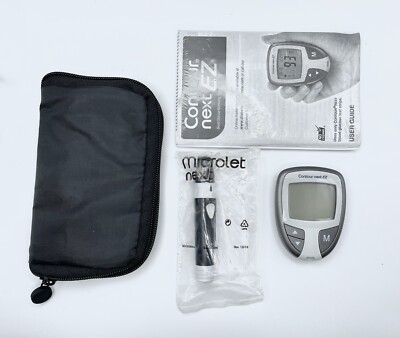Contour Next Ez Blood Glucose Monitor and Lancing Device | eBay