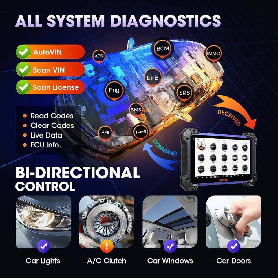 Autel MaxiIM IM608S II +GBOX3+APB112+IMKPA Key Programming Diagnostic ...