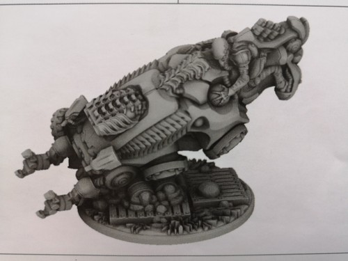 GREMULUS GREY ALIEN JETBIKE MINIATURE/CHRONICLE X/ARCHON G578 | eBay