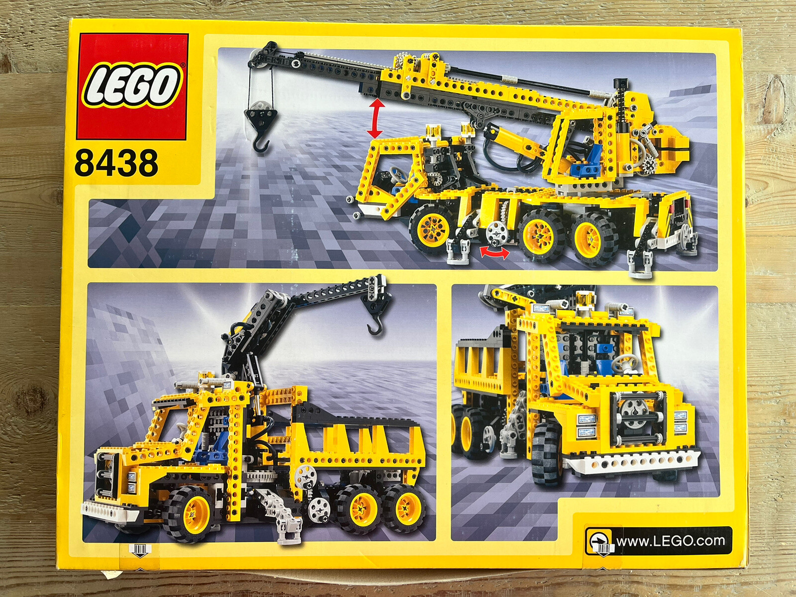 LEGO TECHNIC: Pneumatic Crane Truck (8438) for sale online | eBay UK