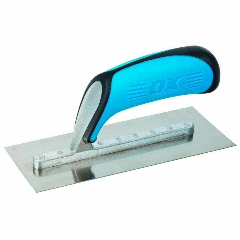 OX-P013808 OX TOOLS PRO SMALL TROWEL MINI PLASTERERS 8 X 3" DURAGRIP ...