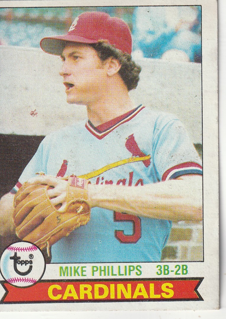 FREE SHIPPING-MINT-1979 Topps Mike Phillips #258 CARDINALS PLUS BONUS ...