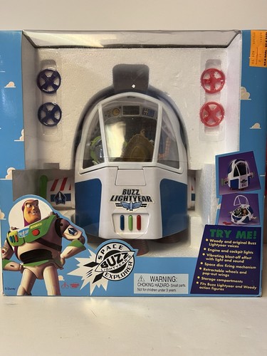 BUZZ LIGHTYEAR SPACE EXPLORER RANGER SPACESHIP TOY STORY Woody Action ...