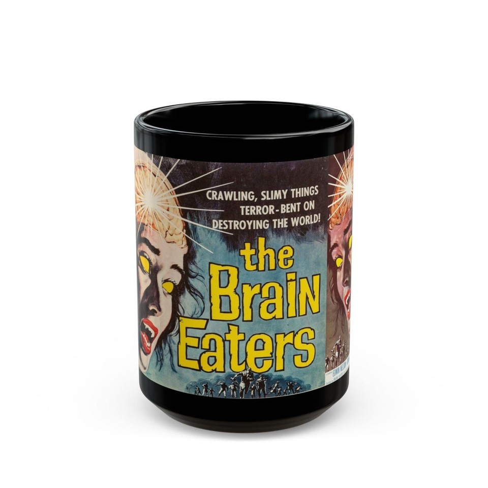 The Brain Eaters Movie Poster Mug 11oz, 1958 Crazy Sci-Fi Horror Cup | eBay