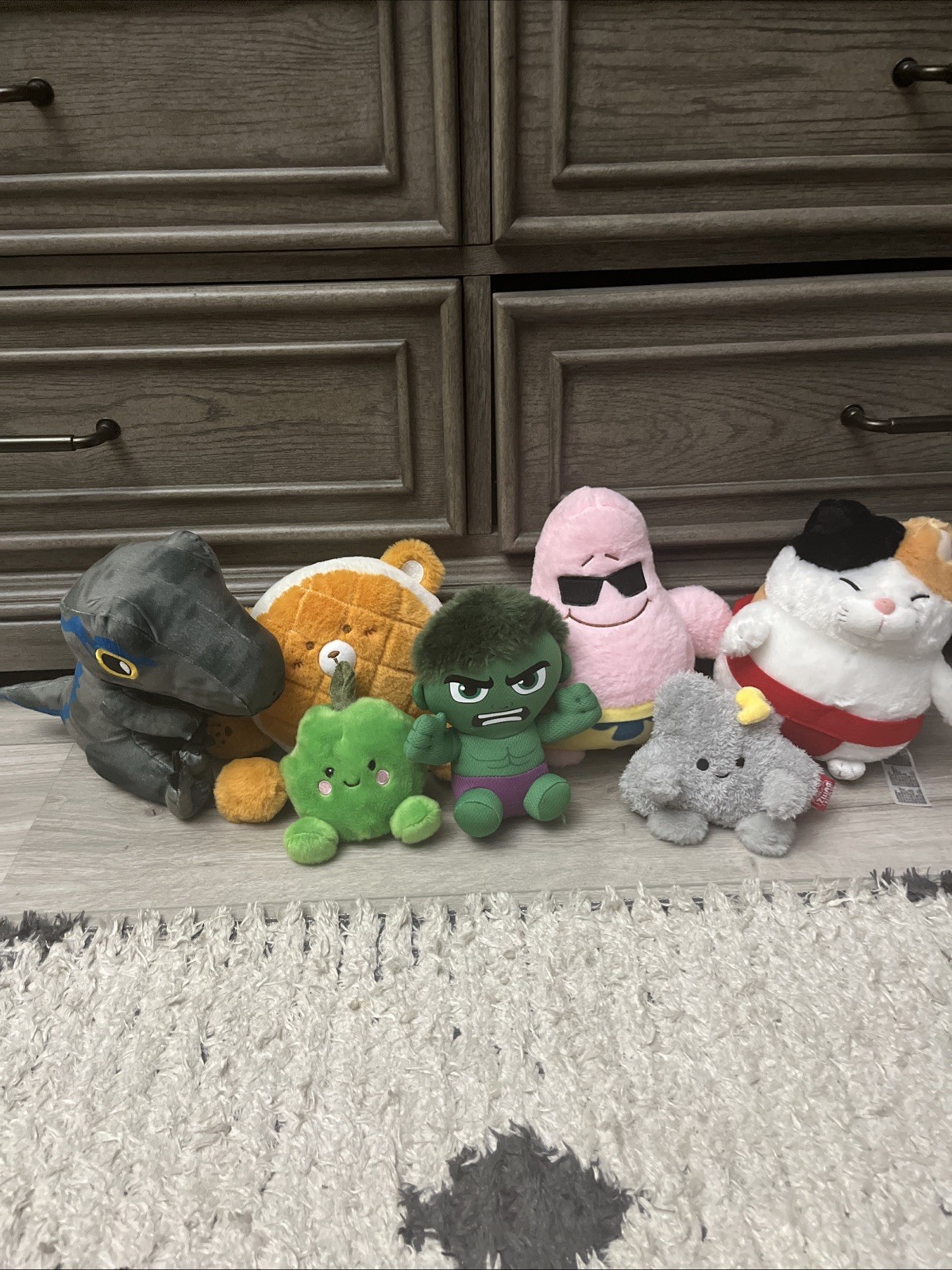 7 Stuffed Animal Plush Lot Mixed With Various Plush Toys | eBay