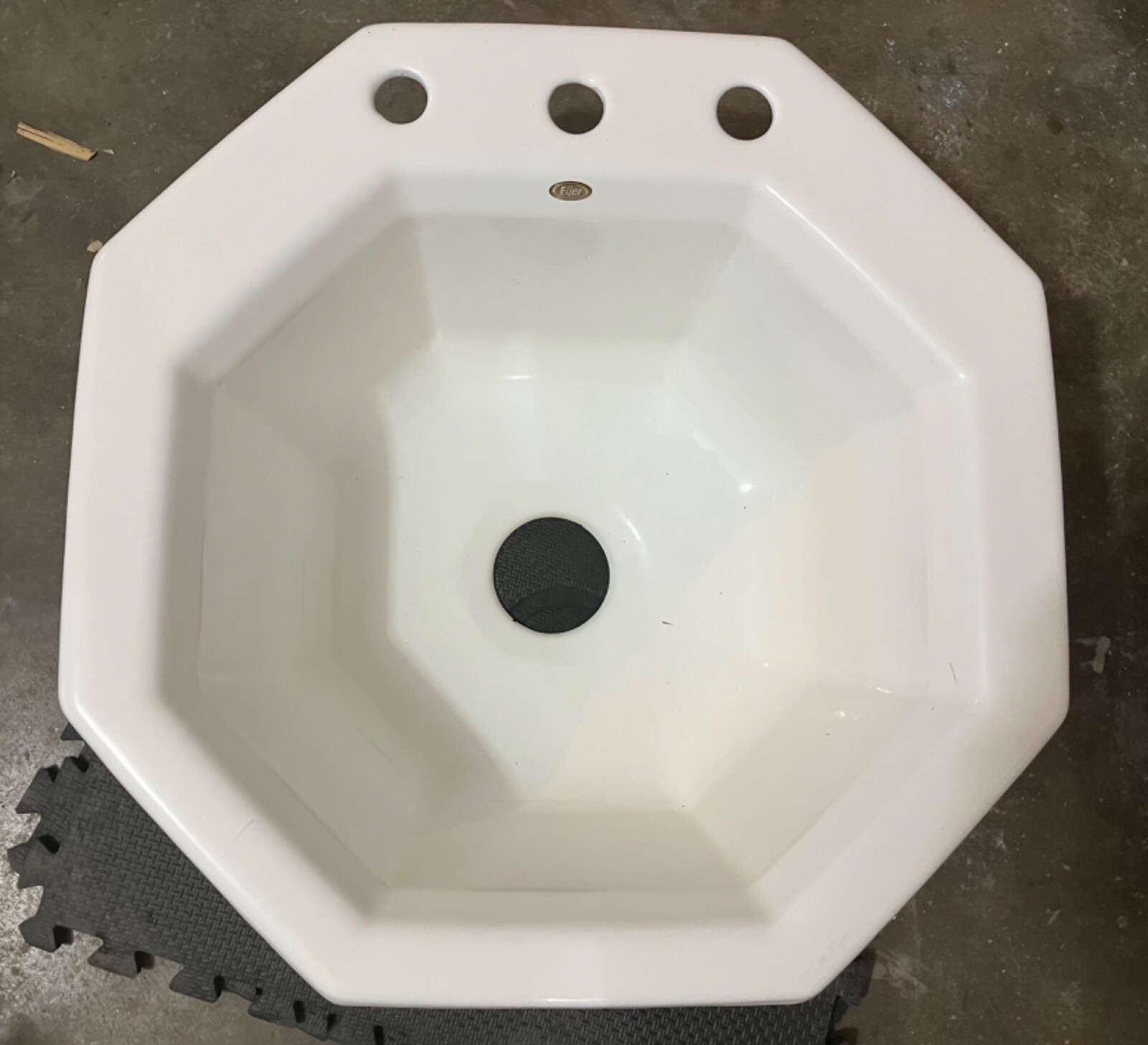 Eljer Cast Octagon Sink | eBay