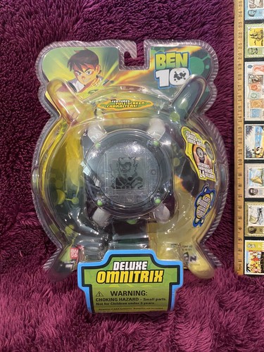 HYPER-RARE MIP!!! Vintage ben 10 deluxe omnitrix 2007 Bandai Unopened ...
