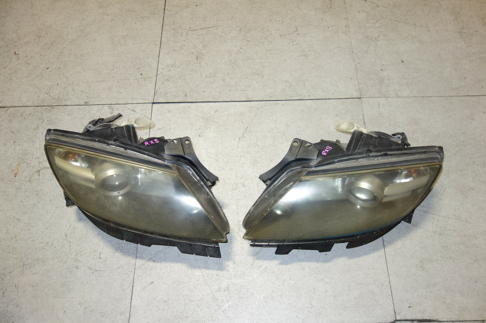 JDM Mazda RX8 SE3P Headlights Headlamp OEM 2004-2008 RX-8 Headlights ...