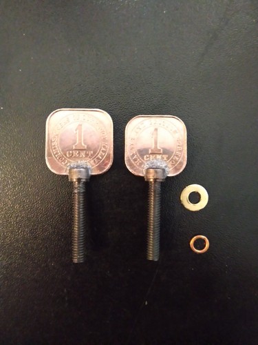 tattoo machine vice screw with coins | eBay