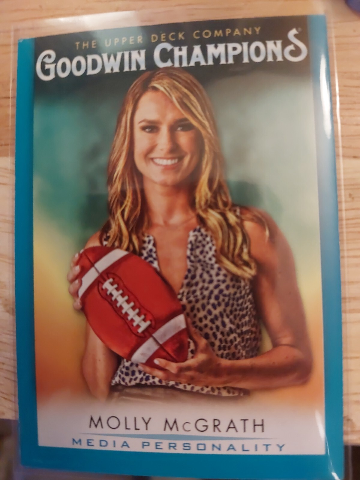 Molly McGrath UD Goodwin Champions Blue Parallel | eBay