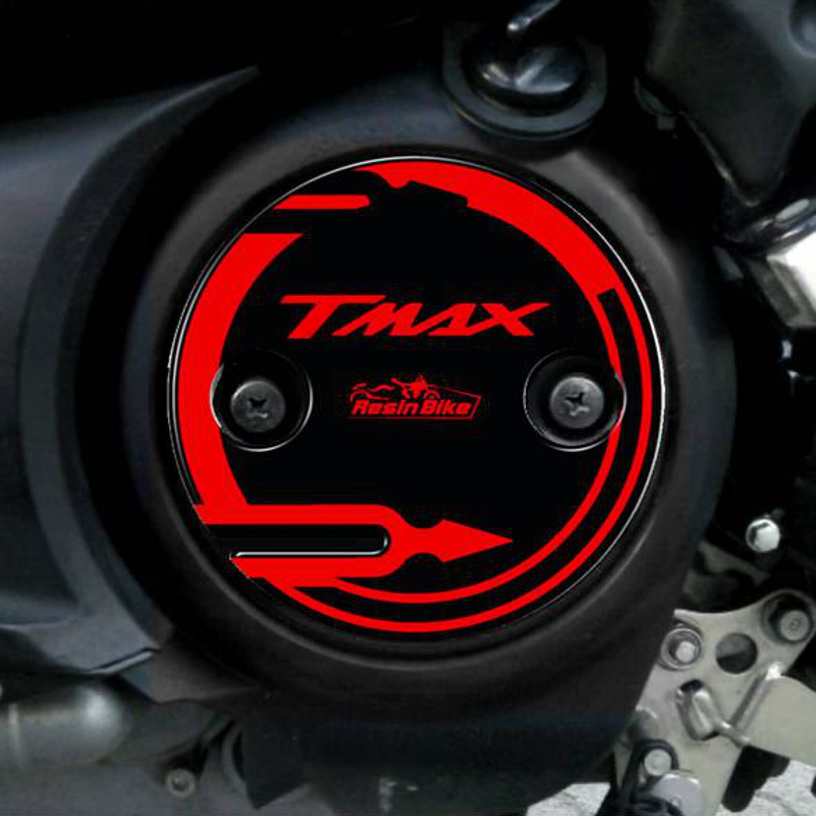 Stickers Resin 3D Cover Crankcase Compatible T Max TMAX 500 530 2001 ...