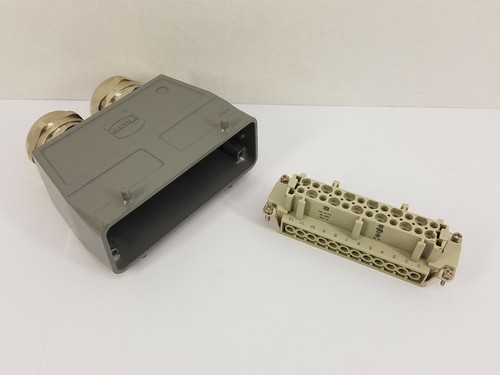 HARTING (09330242701) HAN 24 E-F Female Insert, Screw Terminal w ...