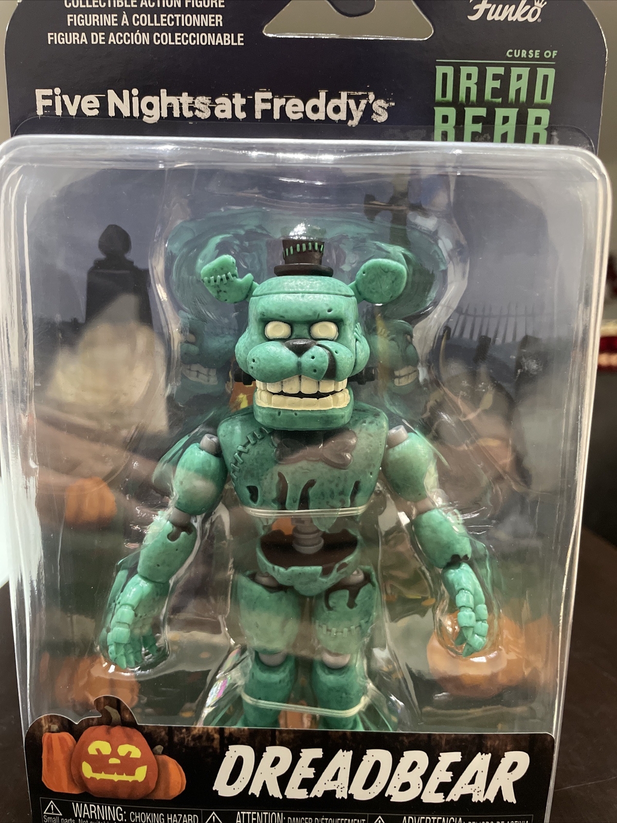 Funko Five Nights at Freddy's Dreadbear Action Figure Curse of ...