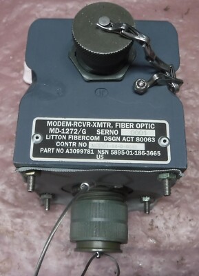 HARRIS MD-1272G 5895-01-186-3665 MODEM FREE SHIPPING | eBay