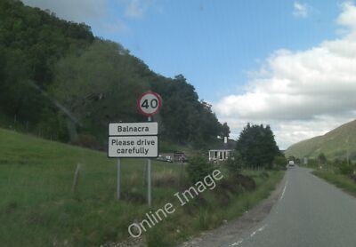 Photo 6x4 A890 enters Balnacra Coulags Balnacra = 'Ford-mouth of the ...