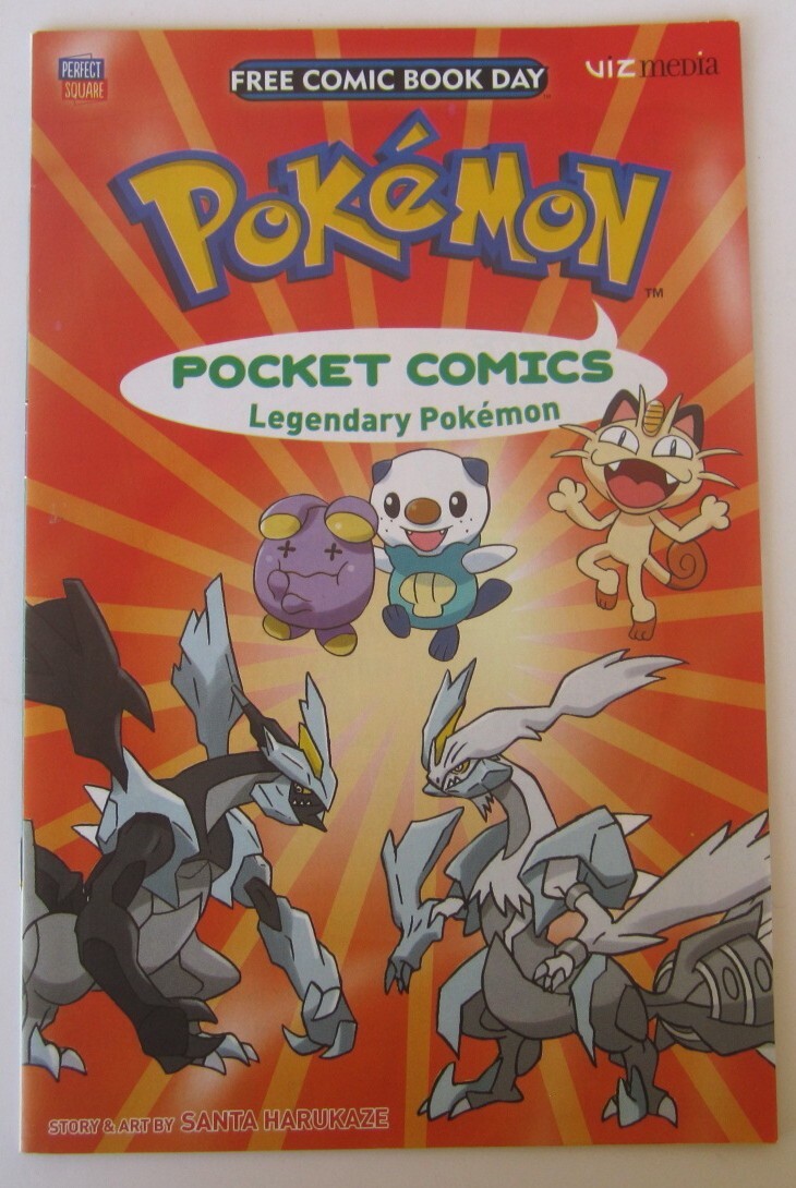Pokemon Pocket Comics Legendary Viz Media 2016 Free Comic Book Day | eBay