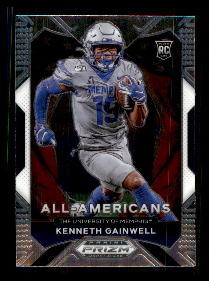 2021 Football Prizm Draft Picks Kenneth Gainwell Memphis Tigers #194 ...
