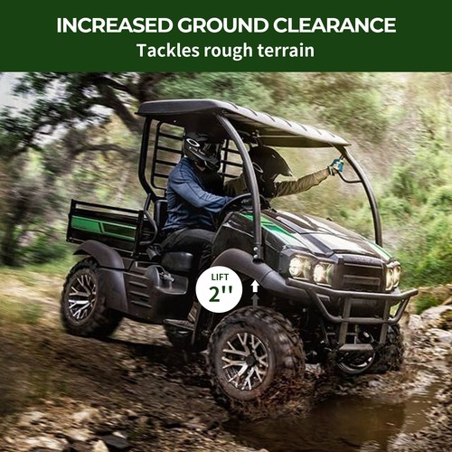 2" Front Lift / Leveling Spacer Kit For Kawasaki Mule 2510 3010 4010 ...