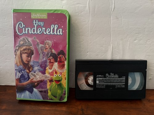 Hey Cinderella (VHS, 1994) Jim Henson Muppets Movie Green Clamshell ...