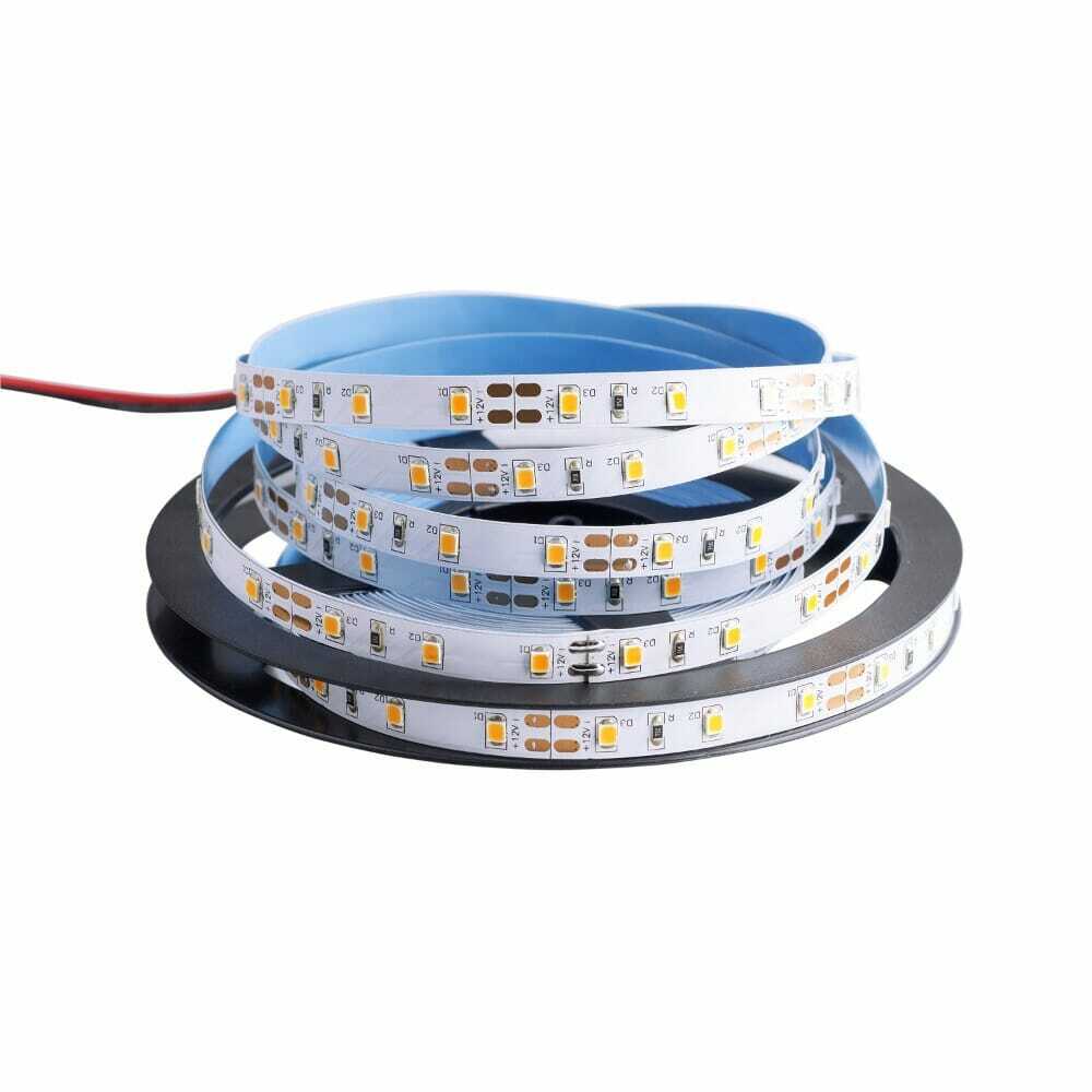 12V LED Stripe Warmweiß Kaltweiß 60/120leds Band Leiste Streifen 3528 ...