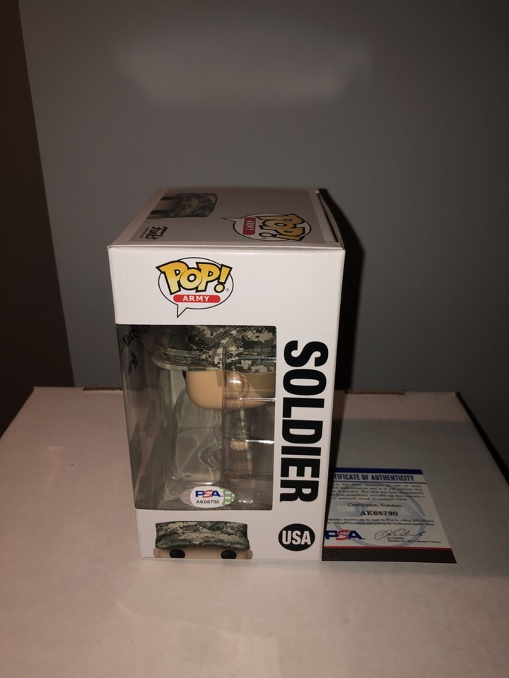 Rocky Bleier Pittsburgh US Army Soldier Signed Funko PSA | eBay