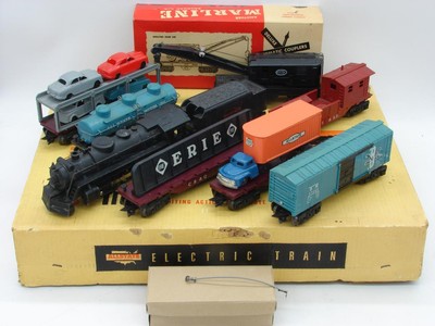 Marx O Gauge Deluxe Sears Allstate Steam Set in Box 9634 has Many Nice ...