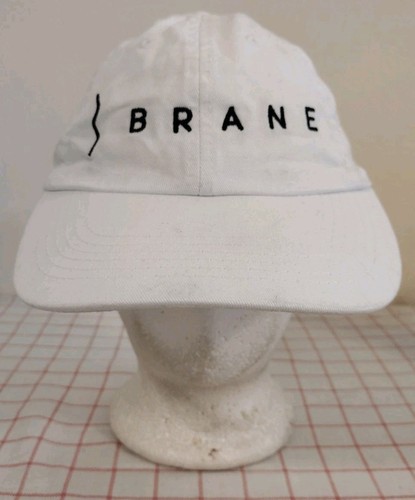 Brane Audio Feel What You Hear Cap Hat White Mens Womens Adjustable ...