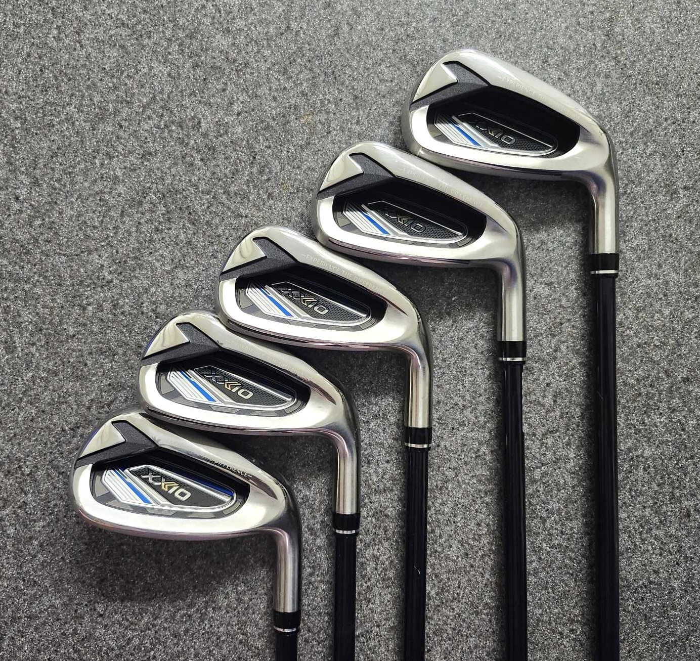 XXIO 12 MP-1200 Graphite Right-Hand Iron Set 6-PW | eBay