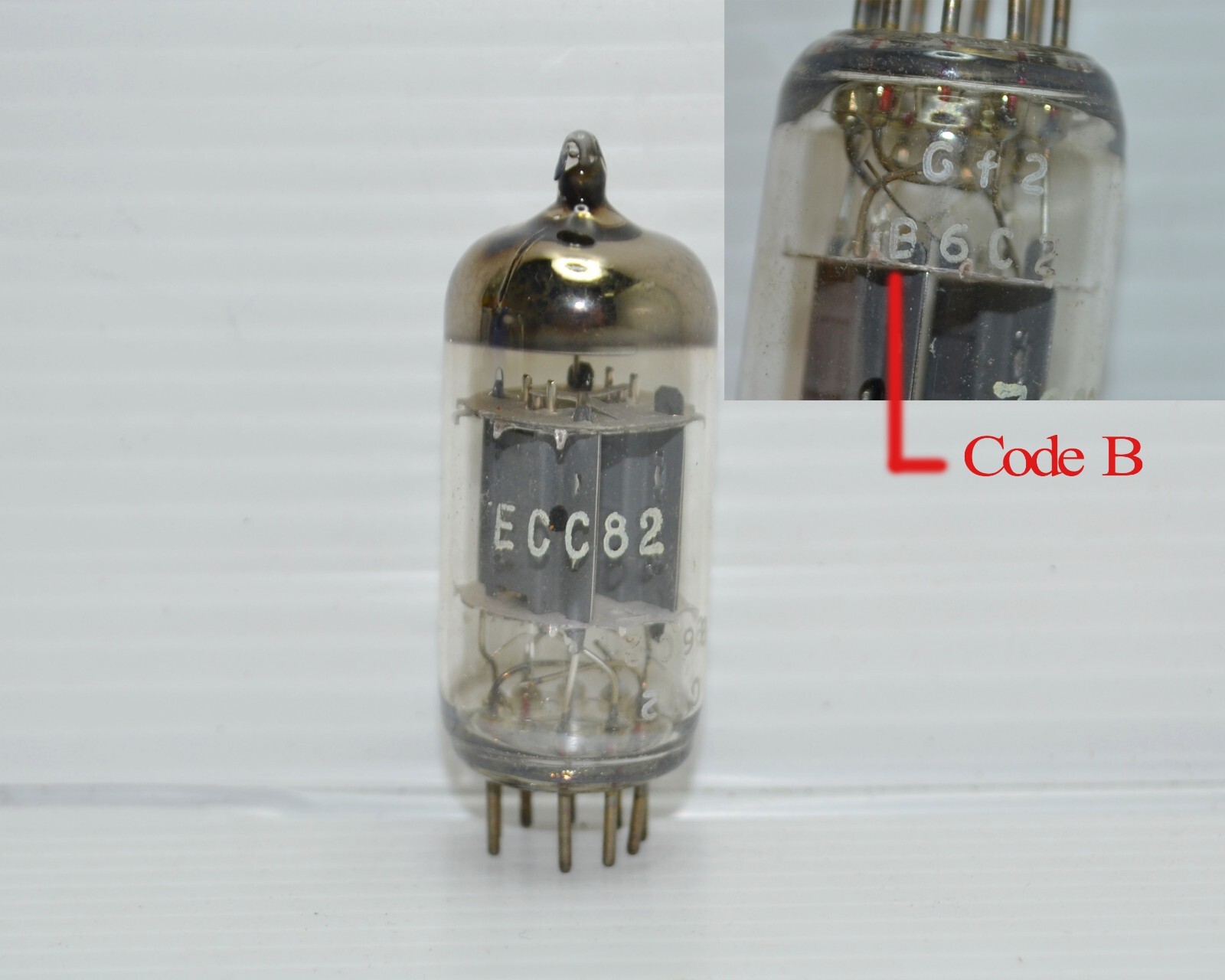 1 Tube Mullard 12AU7/ECC82 Long Plate Dual O-Getter code B | eBay