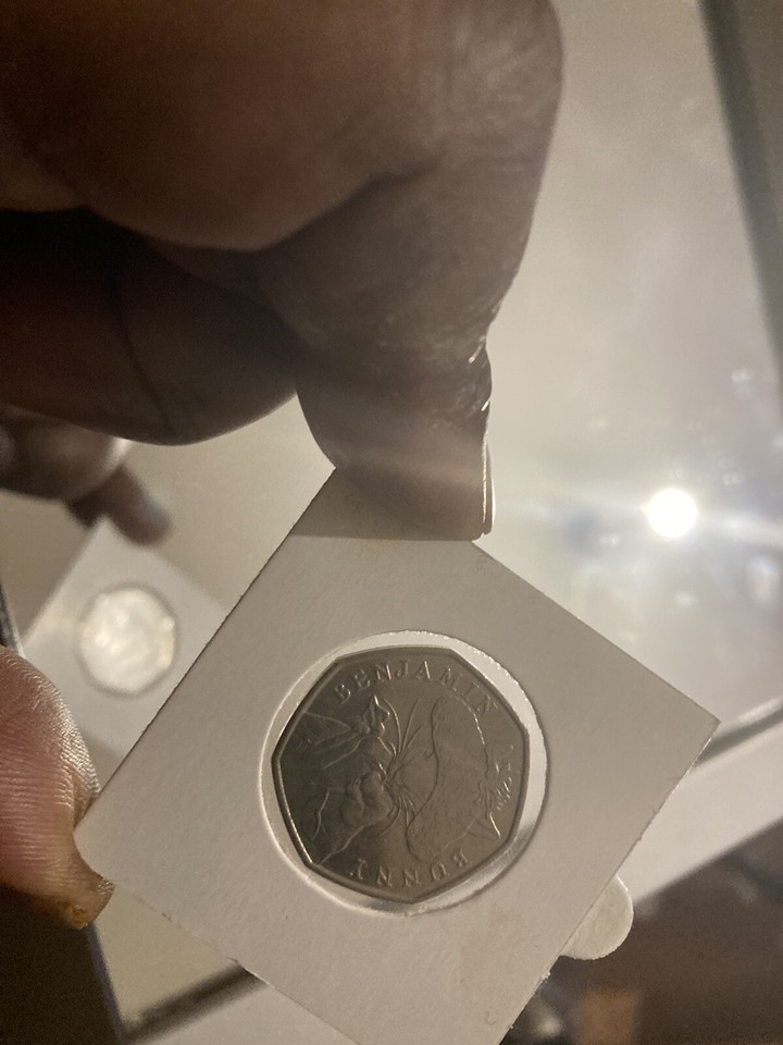 Very Rare Rotation Error Benjamin Bunny 50p 2017 | eBay UK