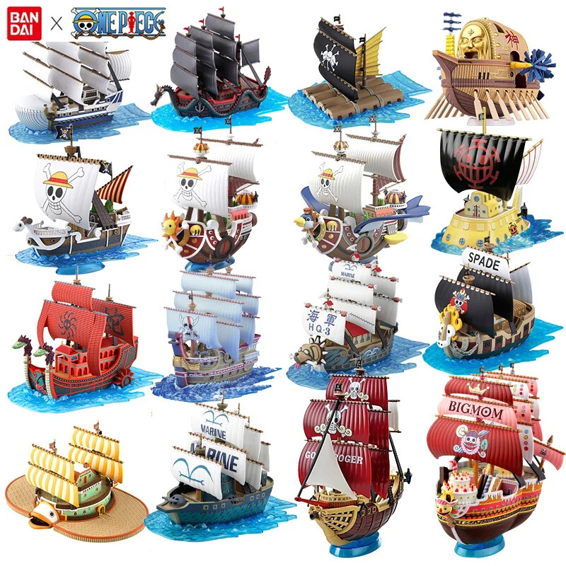 Bandai One Piece Thousand Sunny Boat Action Figure Toy Collection ...