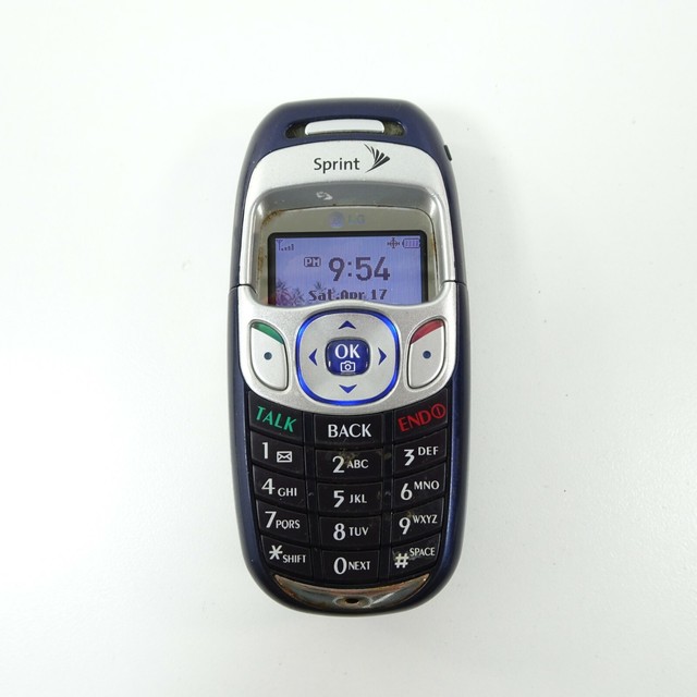 LG PM325 - Blue (Sprint) Cellular Phone for sale online | eBay