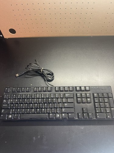 Dell Keyboard Wired USB Black Business Full Number Keypad (A3) | eBay