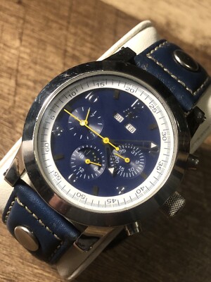 Men’s 32 Degrees Watch Automatic Sun & Moon, Date,Month Wristwatch Runs ...