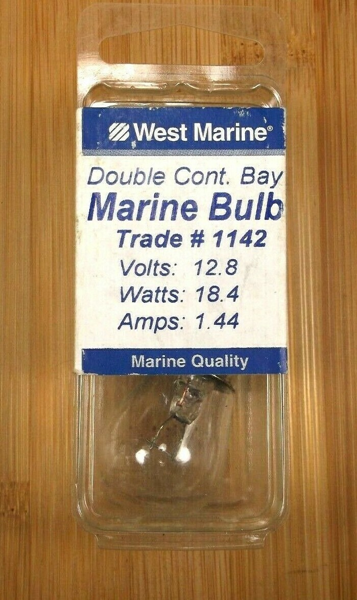 2 Pack of West Marine #1142 Double Contact Bayonet Base Light Bulbs | eBay