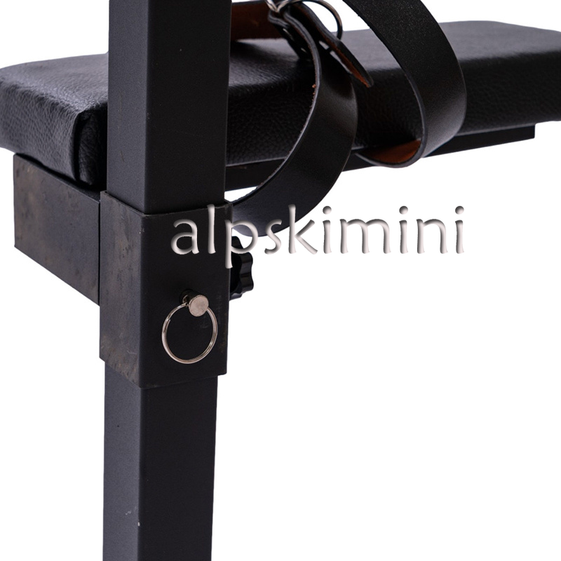 Stainless Steel Metal Position Training Chair Restraints Handcuffs ...