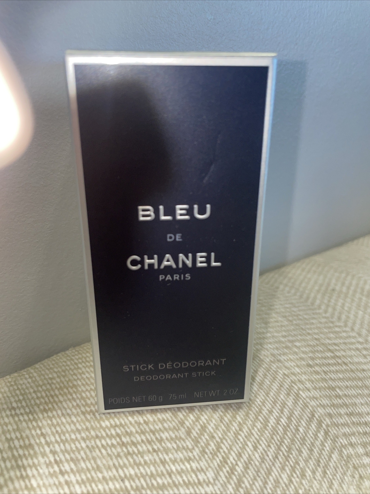 BLEU DE CHANEL DEODORANT STICK FOR MEN 60G/2 OZ SEALED (BATCH CODE-7717 ...